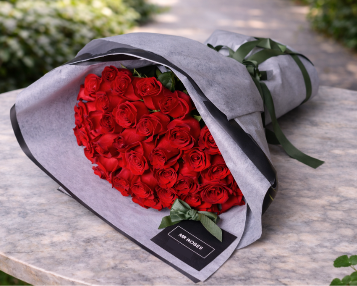 Valentine's Day Roses - Red Rose Bouquet & Gifts - Mr Roses